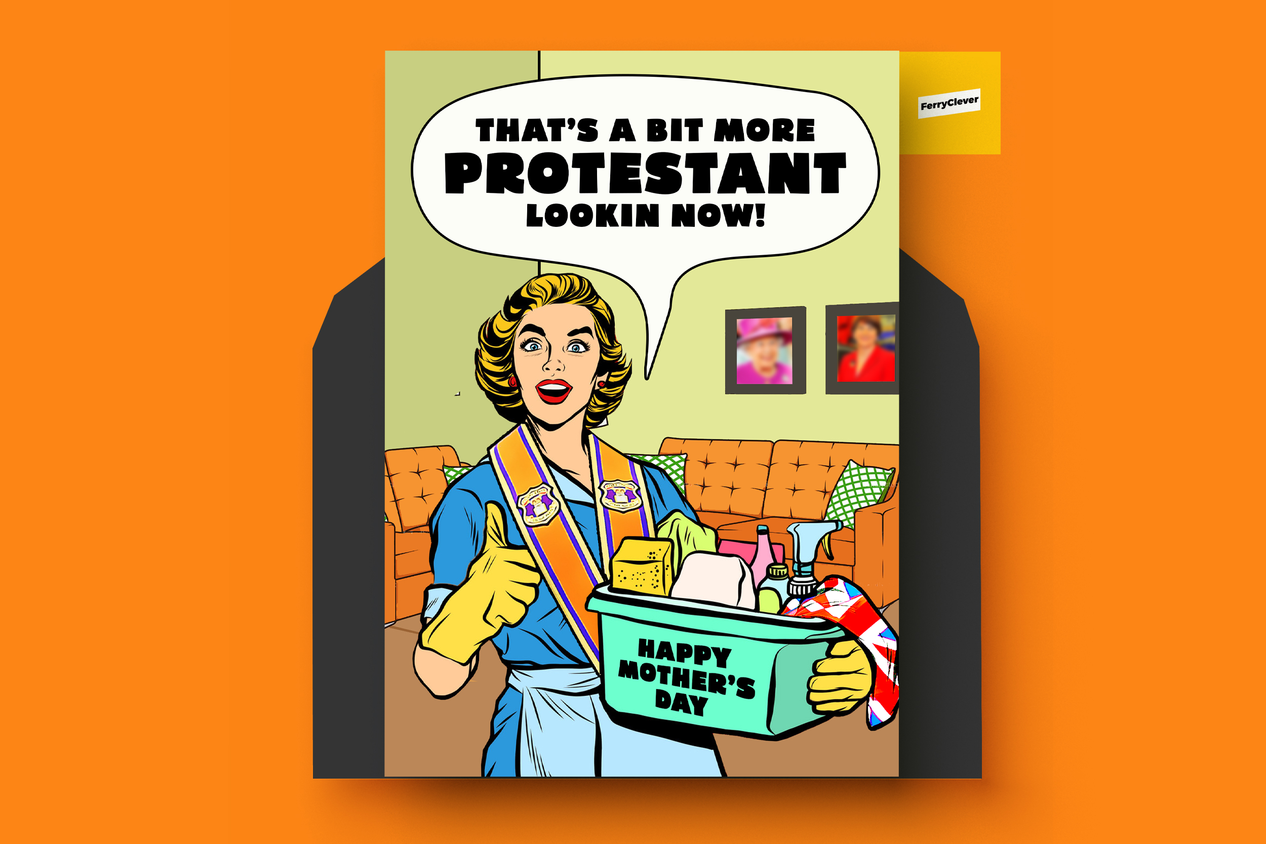 Irish Phrase Mother’s Day Card | Protestant lukin’ Mother’s Day Card ...