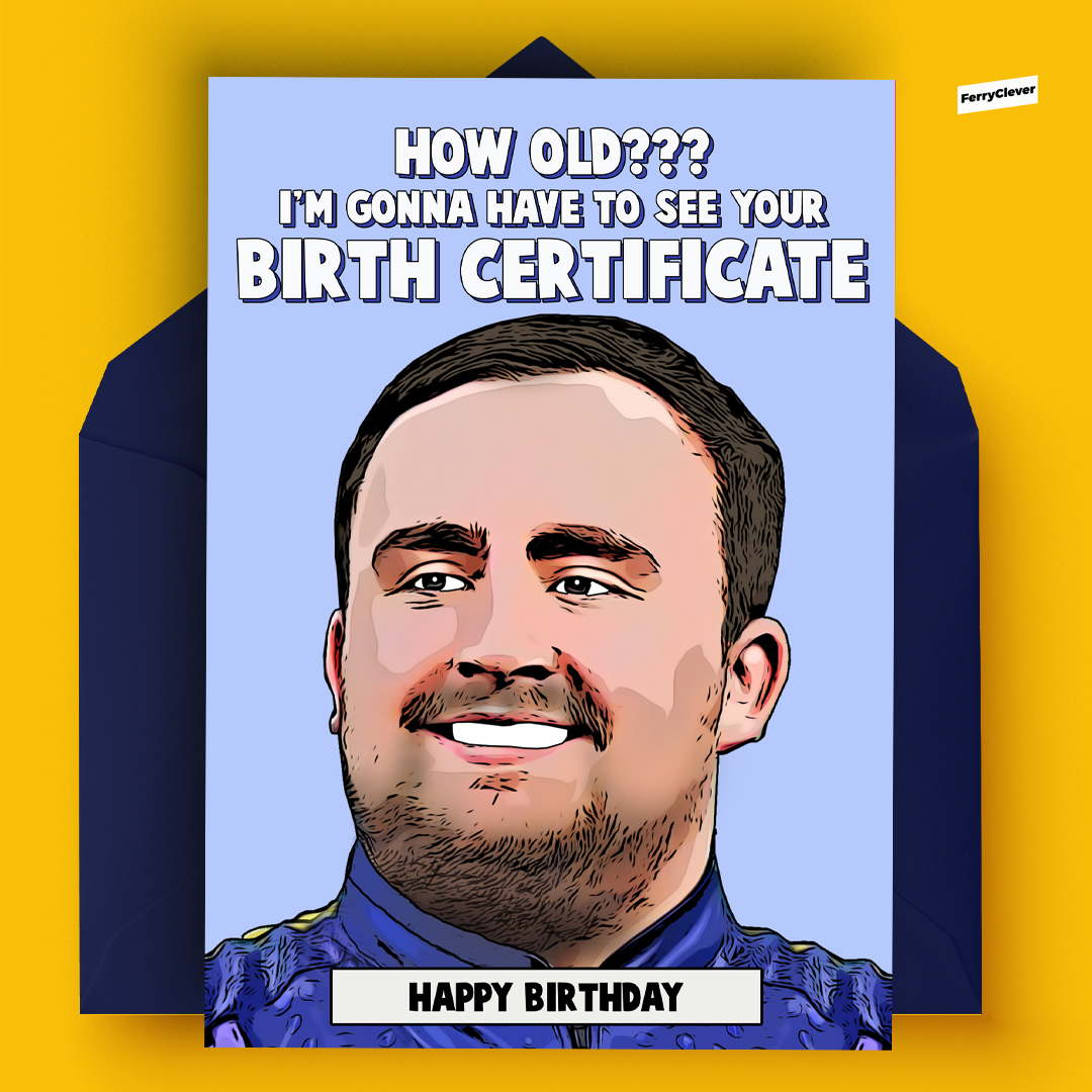 Luke Litter Birthday Card | Darts Birthday Card | Funny Derry Birthday ...