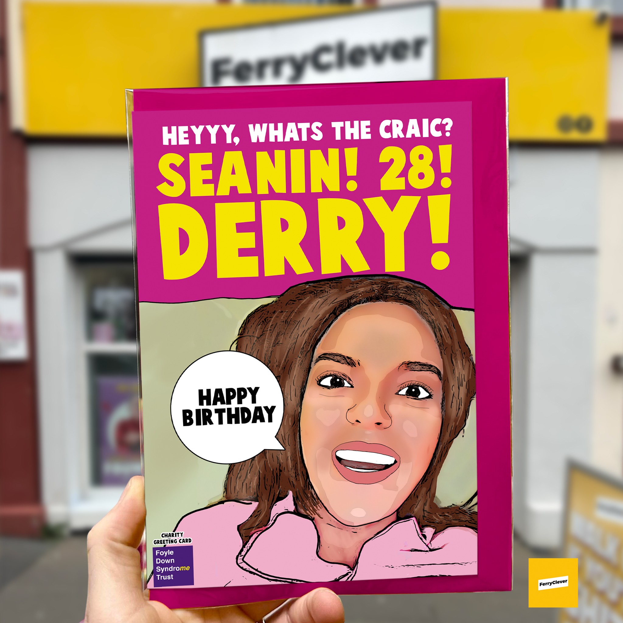 Seanin Doherty Birthday Card – Derry Tik Tok Birthday Card – Derry ...